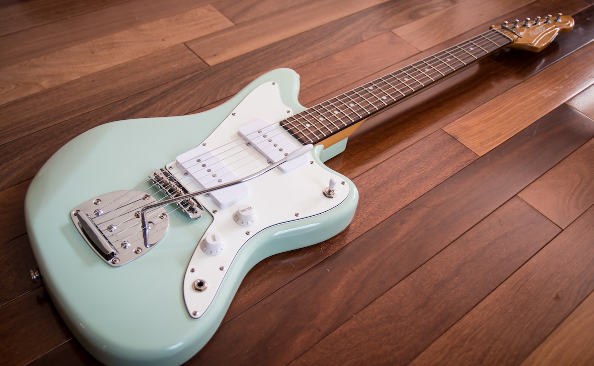 Xaviere JT-100 Electric Guitar Review and Demo (Jazzmaster)